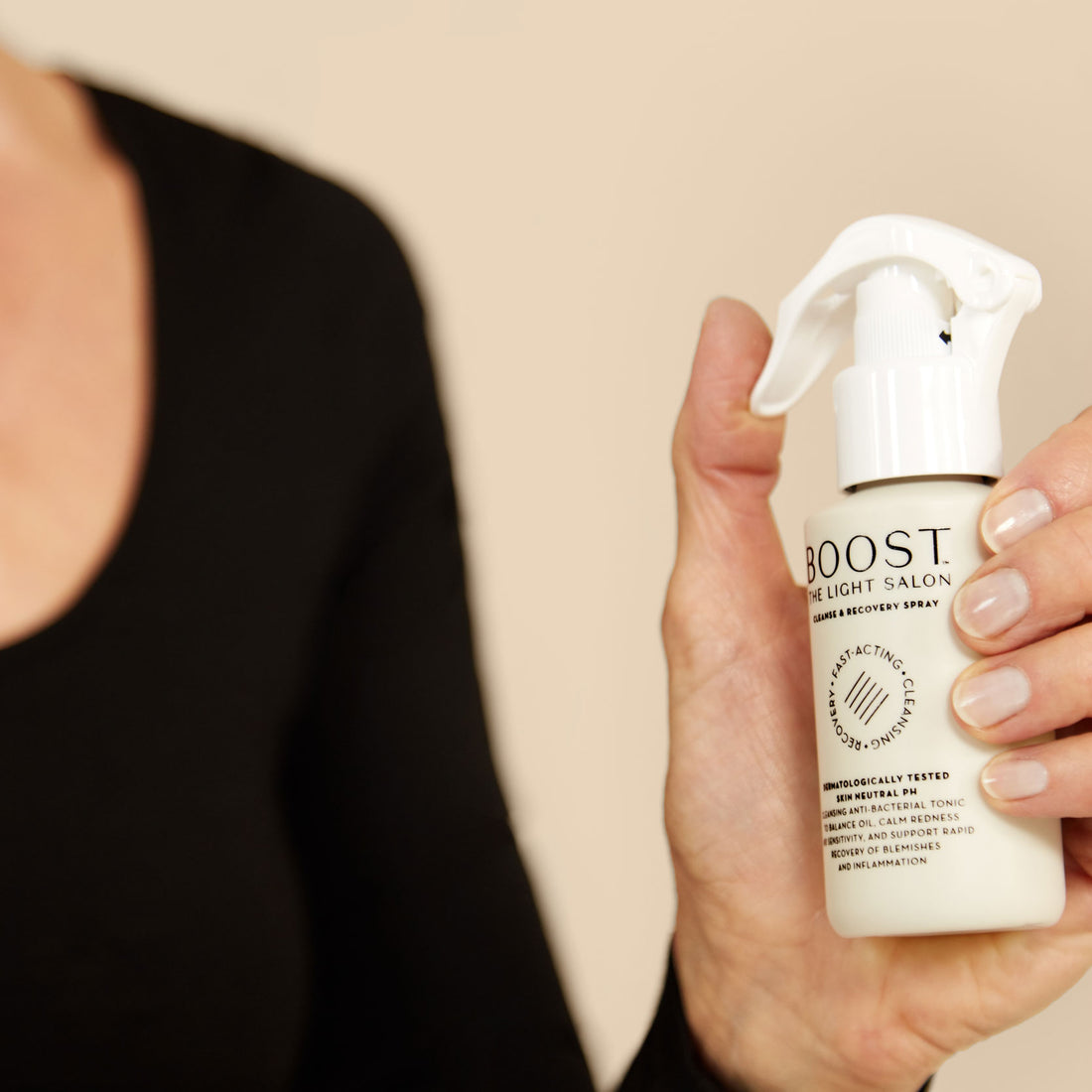 Boost Cleanse & Recovery Spray Skin Care | The Light Salon