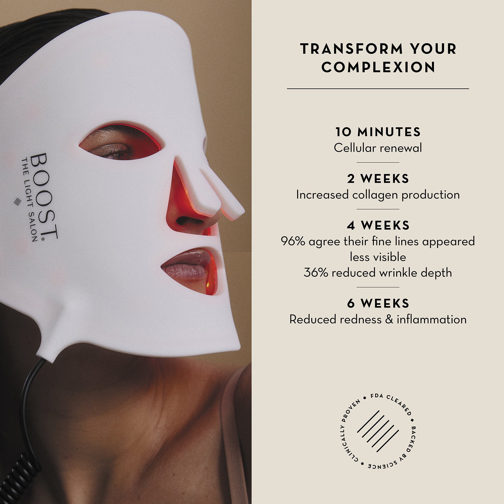 The Light Salon | Official Boost LED Masks & LED Facial Therapy