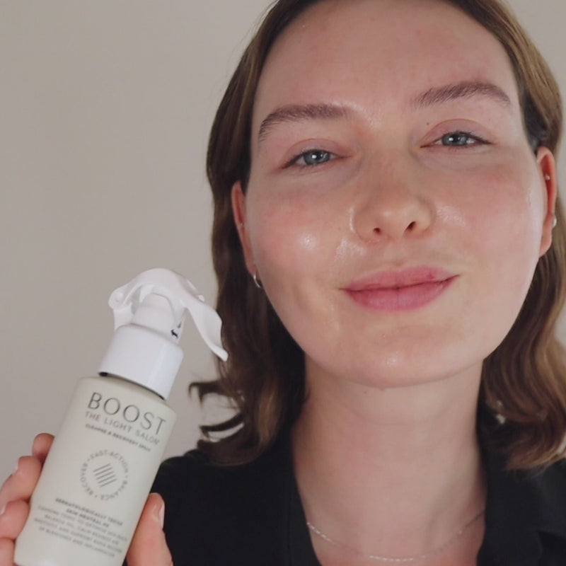 Boost Cleanse & Recovery Spray Skin Care | The Light Salon